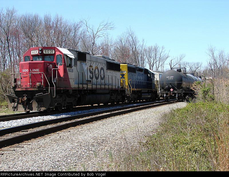 SOO 6031 and CSX 8885